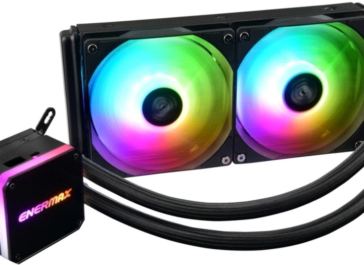 Система жидкостного охлаждения Enermax LiqMax III 240 ARGB Black (ELC-LMT240-ARGB) – фото ...