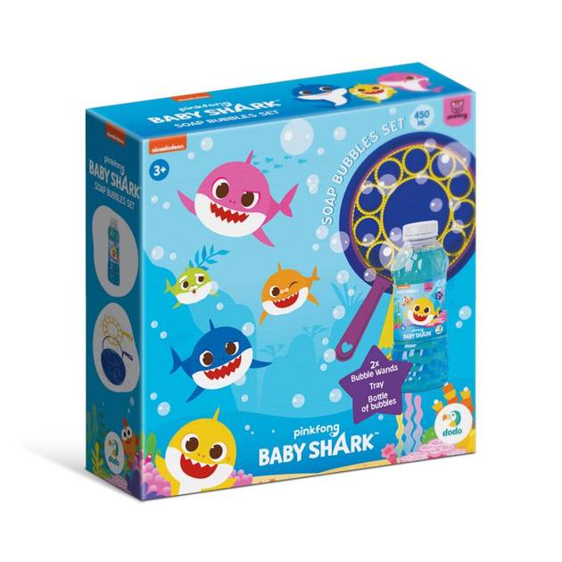 Набор мыльных пузырей Baby Shark 450 мл Dodo (200517) (237557) – фото ...