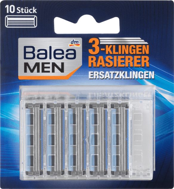 Сменные картриджи для бритвы Balea MEN 3-Klingen Rasierer 10 шт ...