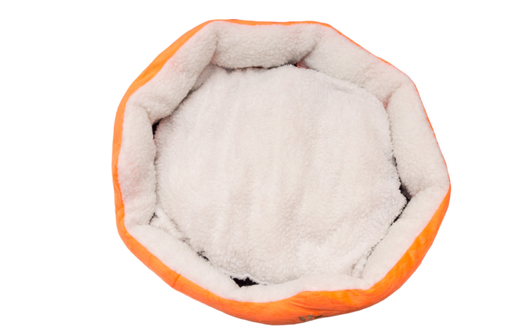 Подушка для собак "Лапка" Pet Style 52×42×15 см Оранжевая от продавца ...