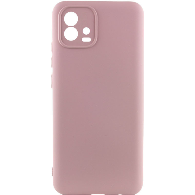 Противоударный чехол Silicone Cover Lakshmi Full Camera (A) для Motorola Moto G72 Розовый / Pink ...