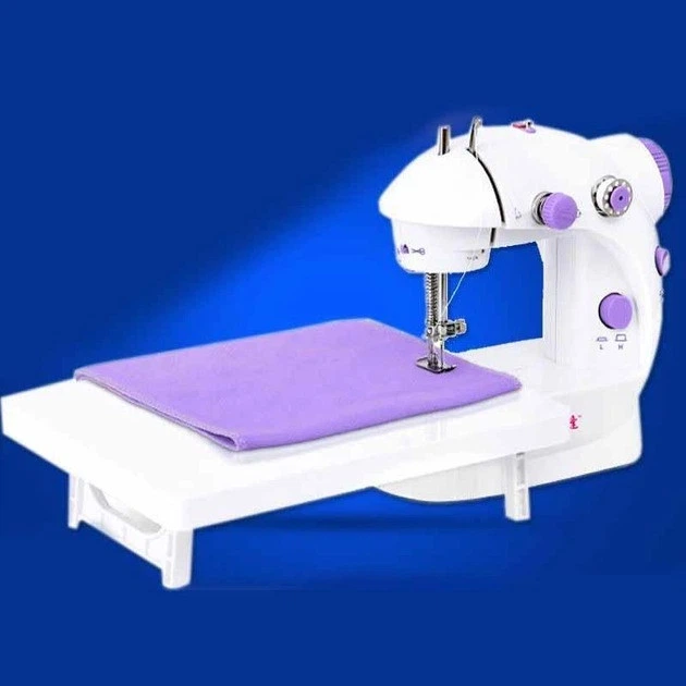 Портативна швейна машинка для дому з педаллю та дошкою Mini Sewing ...