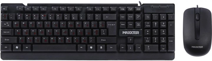 Клавіатура+миша Maxxter KMS-CM-01-UA Black USB – фото, отзывы, характеристики в интернет ...