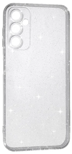 Чехол Clear Shine на Samsung Galaxy A35 прозрачный с блёстками фото отзывы характеристики