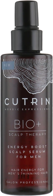 Зміцнювальна сироватка шкіри голови для чоловіків - Cutrin Bio+ Energy ...