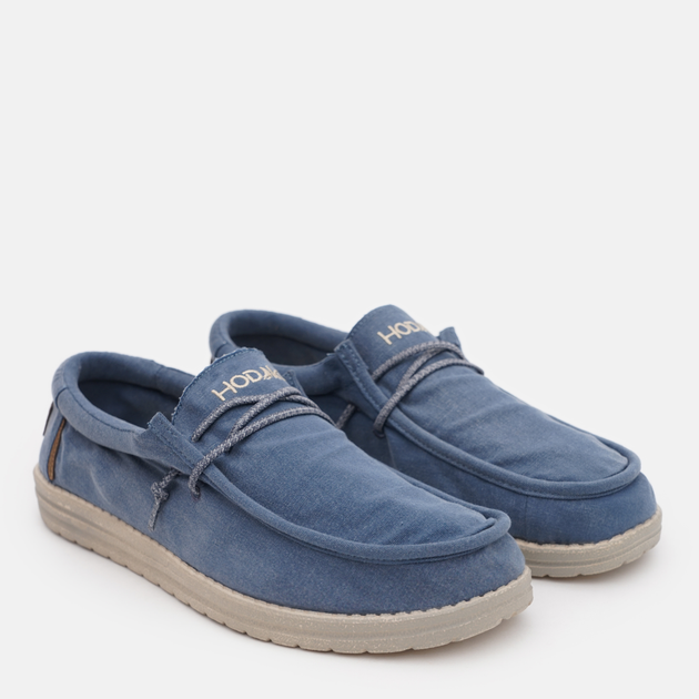 Мужские мокасины Hodaki Captain Worn 43 28 см Джинс (8000010001266) – в ...