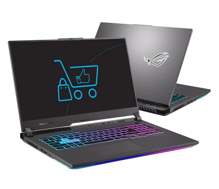Ноутбук ASUS ROG Strix G17 R9-7845HX/16GB/512 RTX4060 144Hz (G713PV ...
