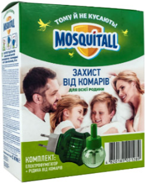 Комплект от комаров Mosquitall Электро-фумигатор + жидкость 30 мл ...