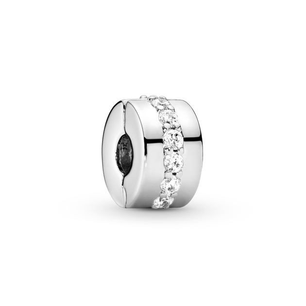 Серебряный шарм-клипса Пандора "Белая полоса" 791972CZ от продавца: RDW ...