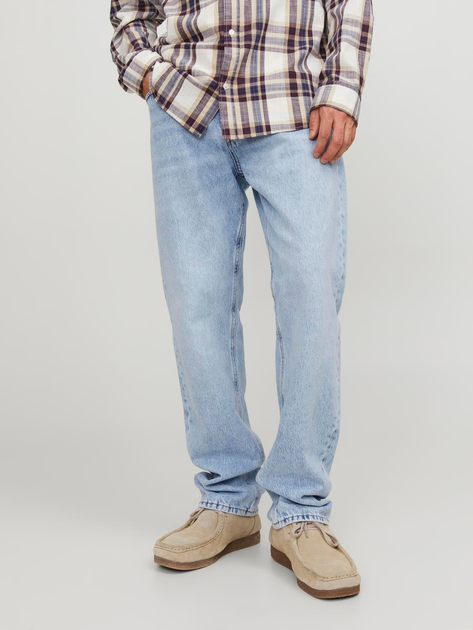 Джинсы Regular Fit мужские Jack & Jones 12254104 33-32 Голубые ...