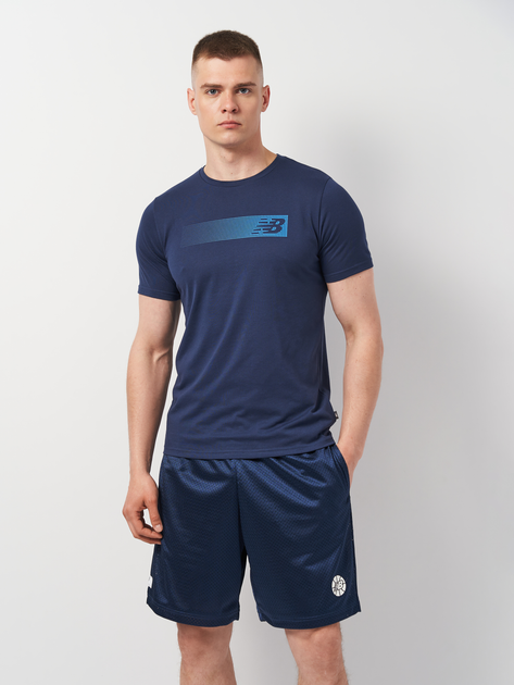 Футболка длинная мужская New Balance Nb Heathertech Gr. MT41071NNY 2XL ...