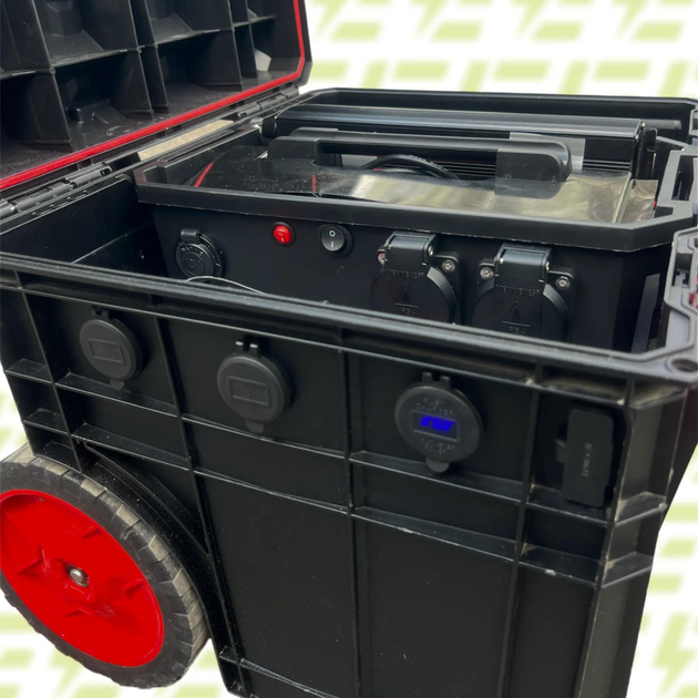 Универсальная зарядная станция Maxi Power Case 7000 Wh быстрая зарядка ...