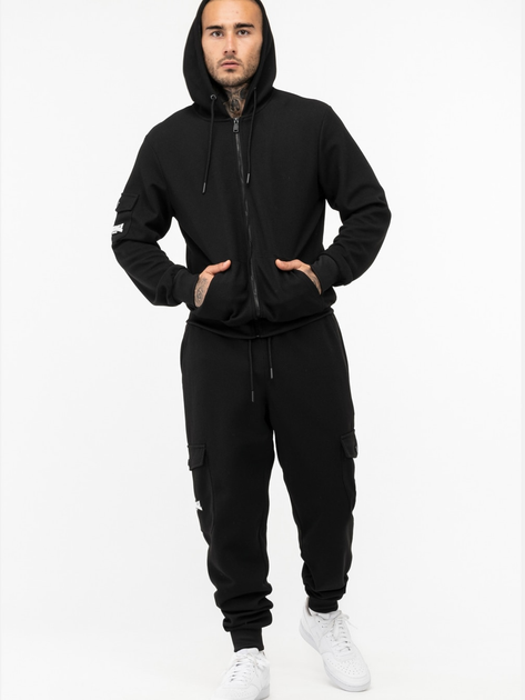 Спортивный костюм мужской Lonsdale Rosslea 117601-1500 XL Черный/Белый ...
