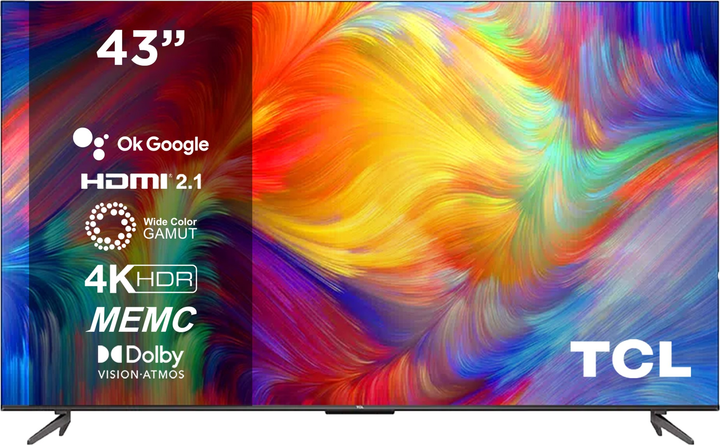 Телевизор TCL 43" 43P735 купить в интернет-магазине ROZETKA - Телевизор ...