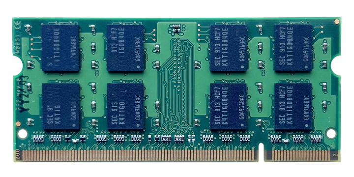 Оперативная память Samsung SODIMM DDR2 2GB 2Rx8 800Mhz PC2-6400S-888-12 ...
