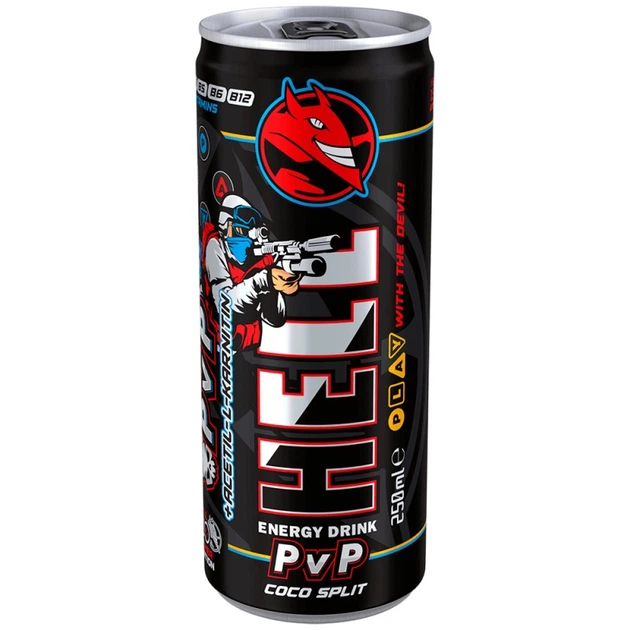 Напій енернетичний Hell Energy Gamer PVP 250 мл от продавца: SALEasy – ROZETKA – купить в Киеве ...