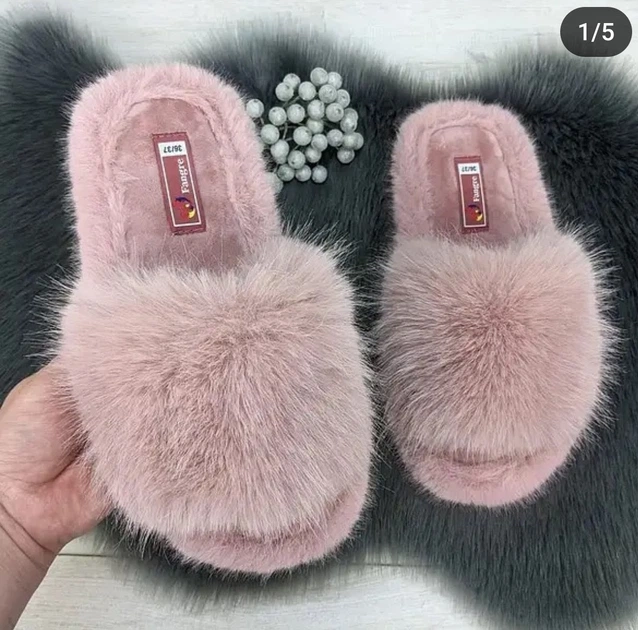 Домашні хутряні капці 41 от продавца Lekolukr в интернет магазине Rozetka Купить в Украине