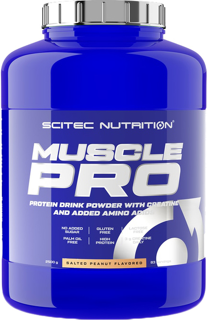 Протеин Scitec Nutrition Muscle Pro 2500 г Соленый арахис ...