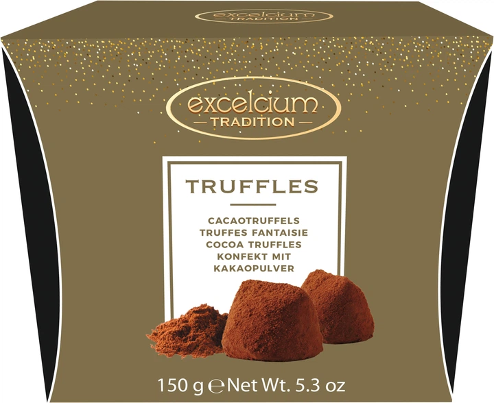 Конфеты трюфельные Hamlet Excelium Какао 150 г (5400265032160) – купить ...
