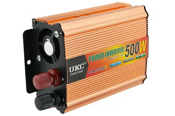 Инвертор UKC 500 ВАТ 12В – 220В преобразователь напряжения – фото, отзывы, характеристики в ...
