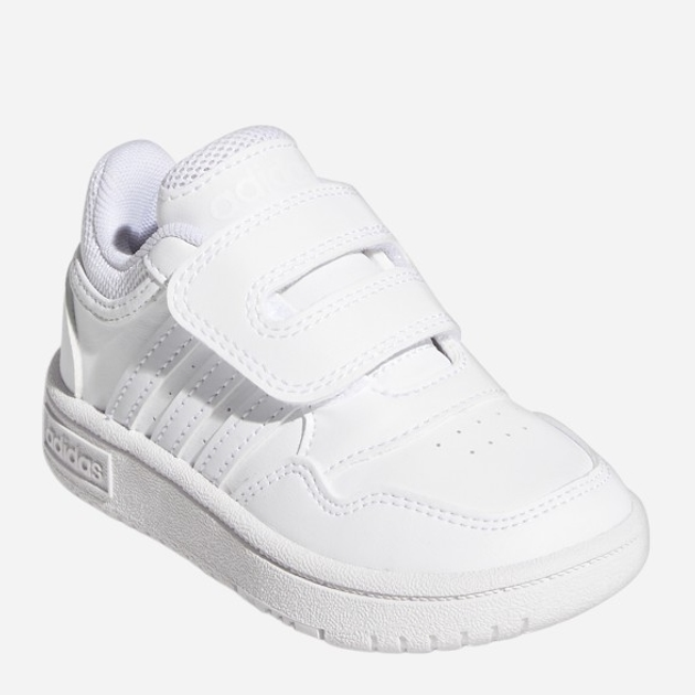 Детские кеды для девочки adidas Hoops Mid 3.0 Cf I GW0442 22 Белые ...
