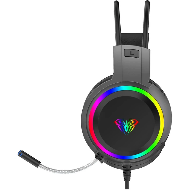 Навушники Aula S608 Wired Gaming Headset 3.5mm*2 + USB Black (6948391235509) купити в інтернет ...