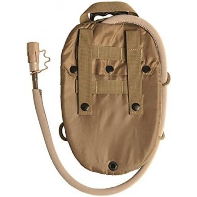 Гидратор для воды Mil-Tec Питьевая система 1л Койот HYDRATION PACK OVAL ...