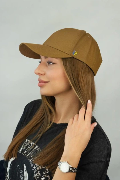 Кепка-бейсболка жіноча Символіка Braxton 1513 кемел 56-60р – Стильні ...