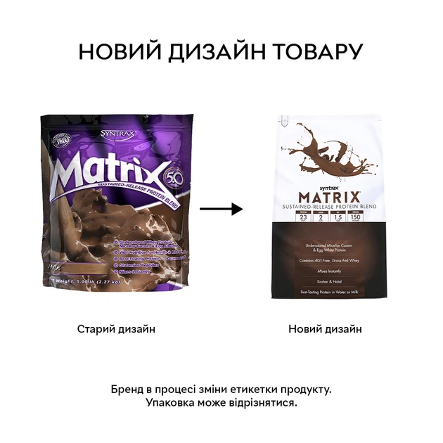 Протеїн Matrix, 2.27 кг Ваніль Syntrax (fit0013532) – фото, відгуки ...