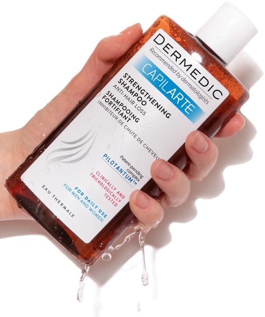 Шампунь Dermedic Capilarte для зміцнення та припинення випадіння ...