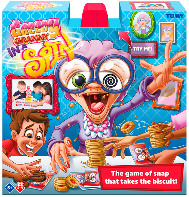 Настольная игра-рулетка Tomy Жадная бабуля (5011666731141) – фото ...