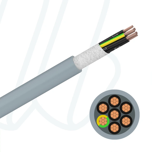 Кабель LUTZE SUPERFLEX PLUS 4000 PUR 1000В 12G1.0 сірий – фото, відгуки ...