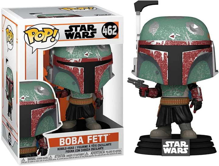 Фигурка фанко поп Боба Фетт Мандалорец Funko Star Wars Mandalorian Boba ...