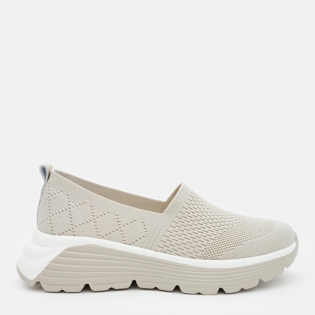 Женские слипоны IVA FR8012-6 39 24.5 см Бежевые (IVA2080000033473) – в ...