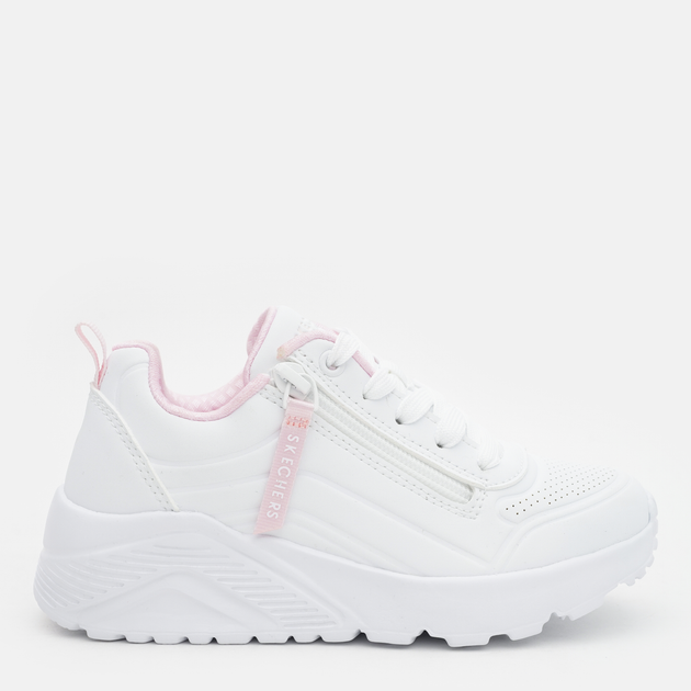 Детские кроссовки для девочки Skechers Uno Lite - Easy Zip 310387L WHT ...