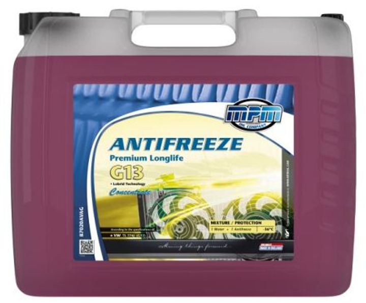 Антифриз MPMOIL Premium Longlife G13 / концентр. / красный / 20л. /( VW ...