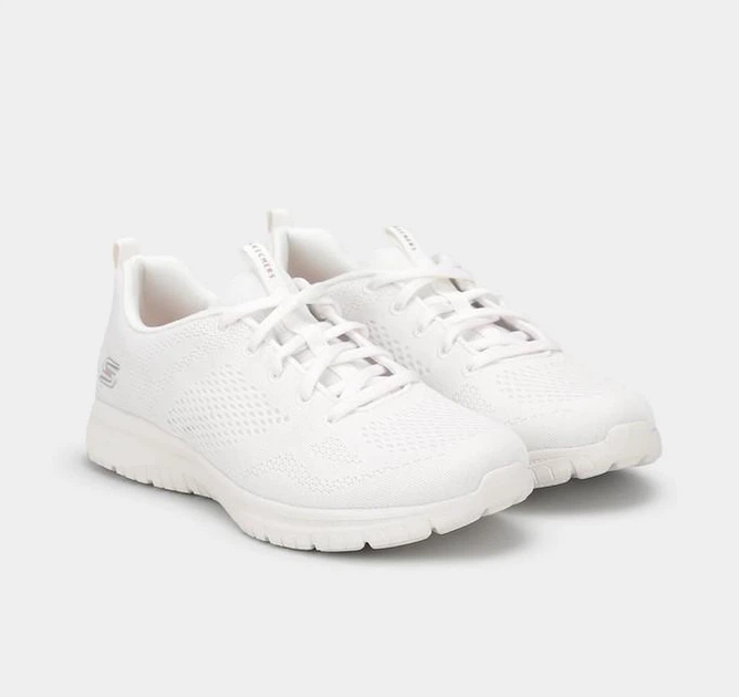 Жіночі кросівки Skechers 104430 OFWT 40 (27 см) Білі – Оригинальная ...