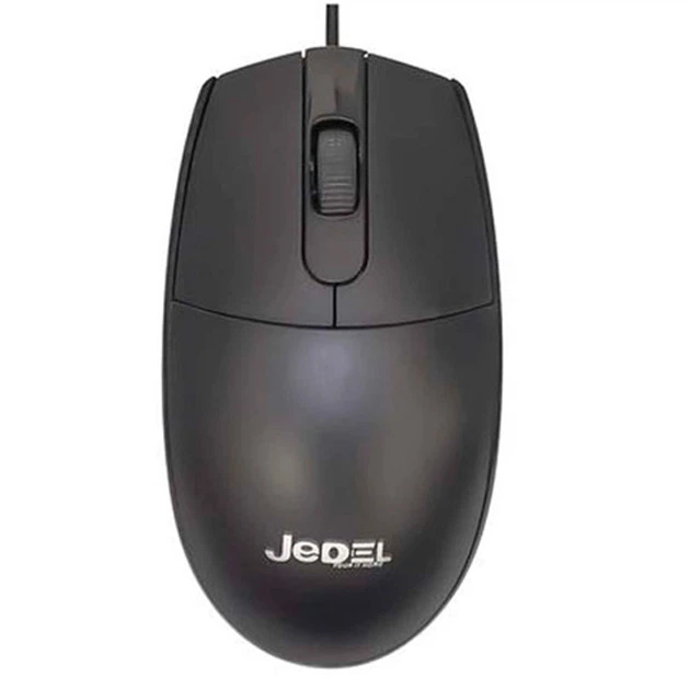 Миша дротова Jedel 230+ комп'ютерна для ПК/ноутбука 1000 DPI 1.2М класична Чорний – фото, отзывы ...