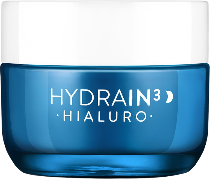 Нічний крем для обличчя Dermedic Hydrain 3 Hialuro Відновлюючий 50 мл ...