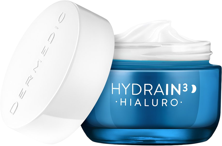 Нічний крем для обличчя Dermedic Hydrain 3 Hialuro Відновлюючий 50 мл ...