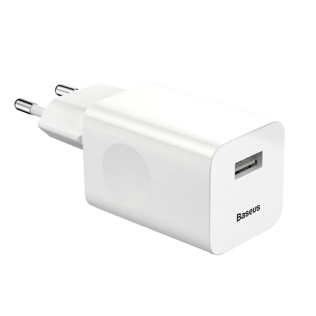 МЗП Baseus Wall Charger QC3.0 (CCALL-BX) Білий – фото, відгуки ...