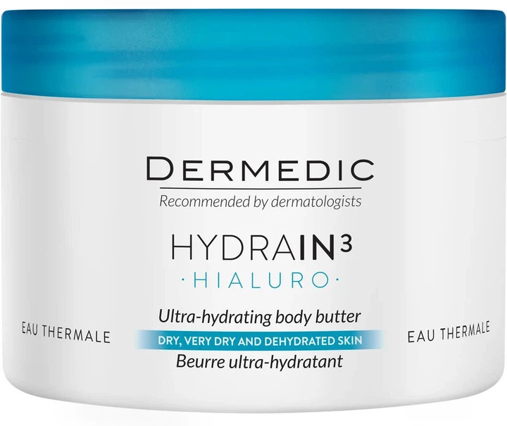 Ультра зволожувальний крем для тіла Dermedic Hydrain з Hialuro 225 мл ...