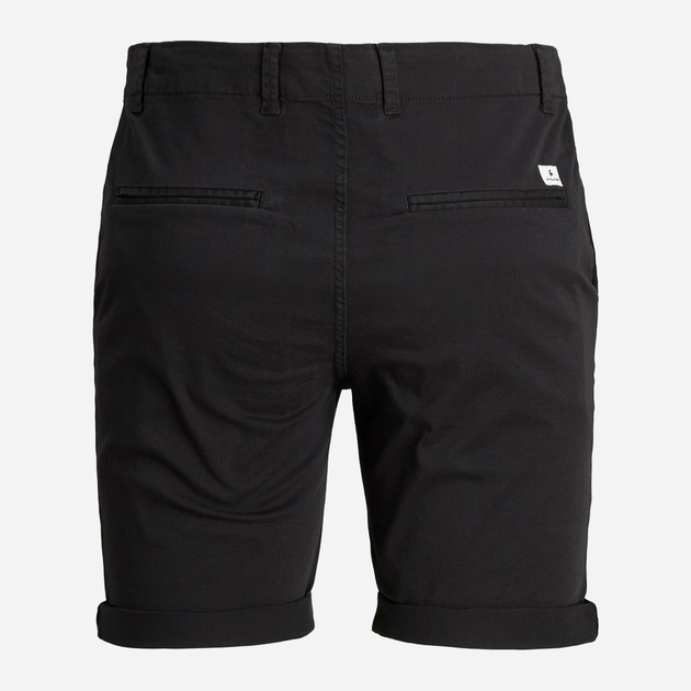 Шорты хлопковые короткие мужские Jack & Jones 12182549 L Черные ...