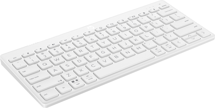 Клавиатура беспроводная HP 350 Compact Multi-Device Белая УКР (692T0AAW ...