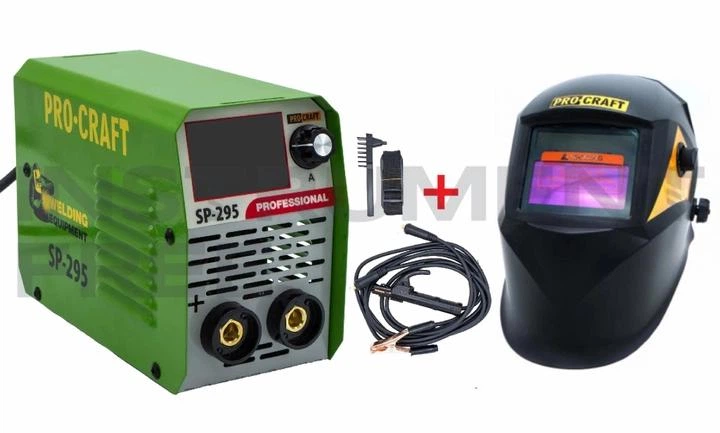 Инверторный сварочный аппарат ProCraft SP295 + Сварочная маска-хамелеон ProCraft SHP90-30 – фото ...