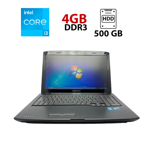 Ноутбук Medion Akoya E6214 / 15.6" (1366x768) TN / Intel Core i3-330M ...