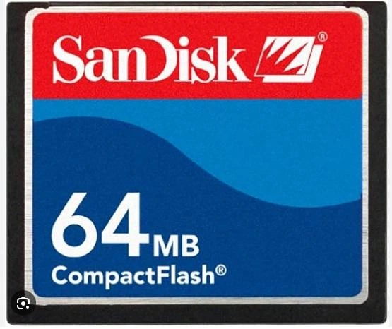 Карта памяти Compact Flash SanDisk CF 64Mb – фото, отзывы ...