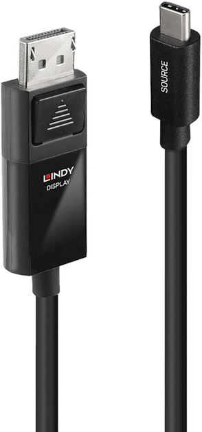 Кабель Lindy USB Type-C - DisplayPort 8K60 2 м Black (4002888433426 ...