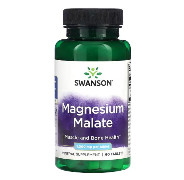 Магний малат Swanson Magnesium Malate 60 tablets – фото, отзывы ...