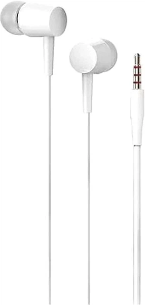 Наушники Denmen с микрофоном HF DR02 3.5 мм 1.2 м 2 шт White (DE-DR02-WH) купить в интернет ...